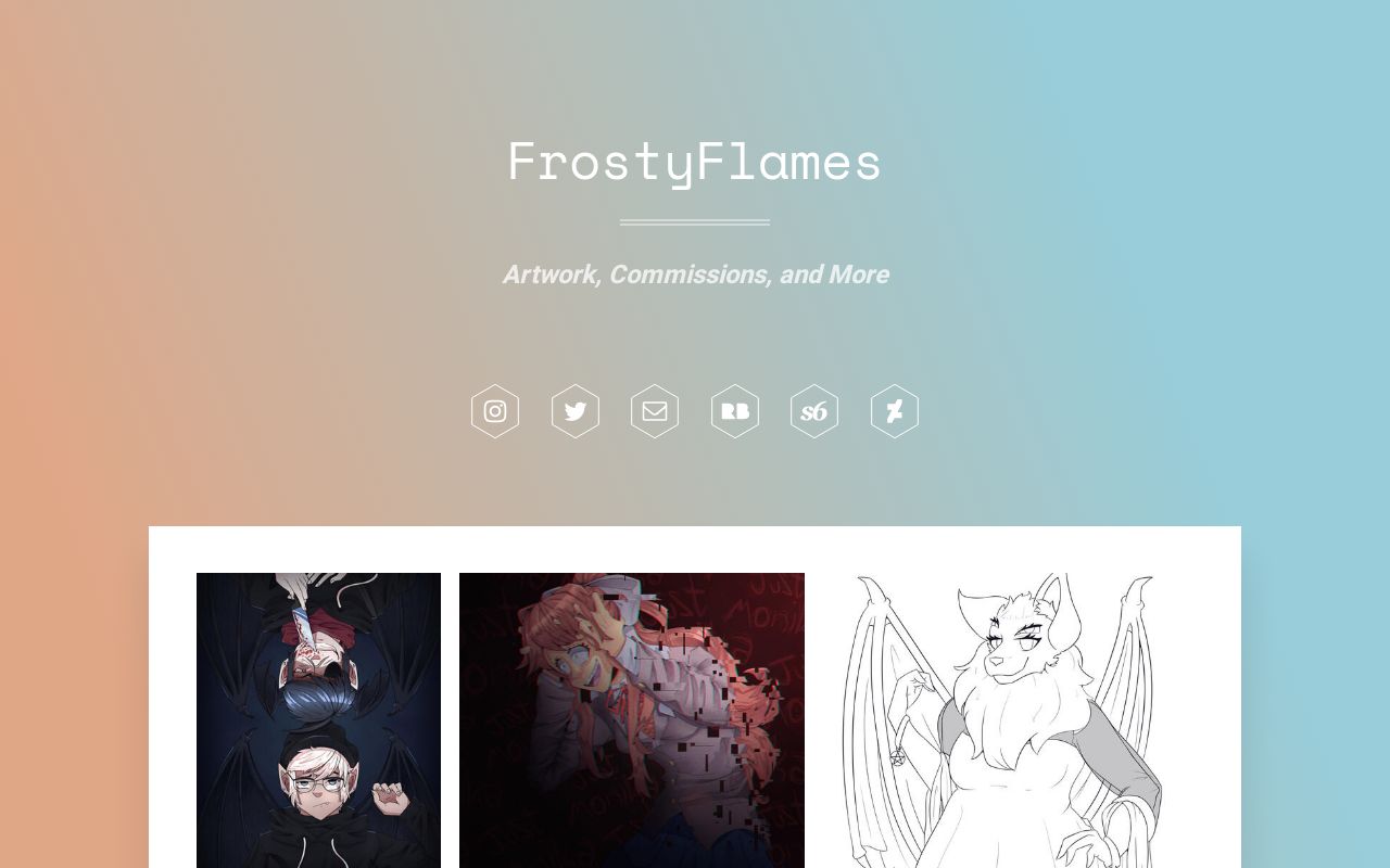 FrostyFlames' Artwork & Commissions